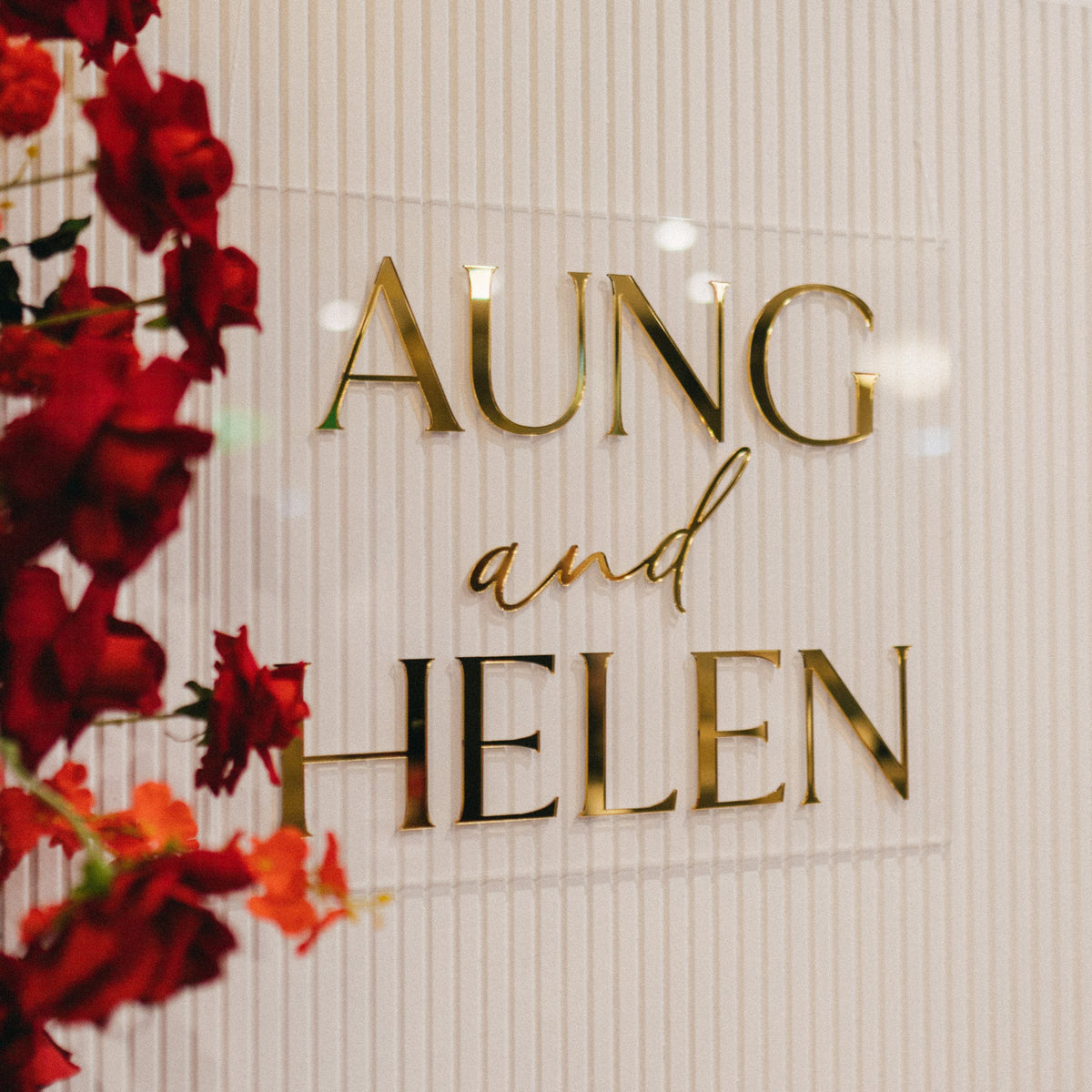 Event Signage | Acrylic Signs | Etched Design