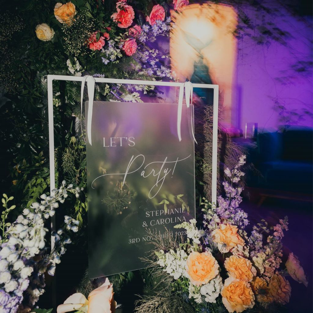 Acrylic Welcome Sign | Arch Welcome Sign | Etched Design