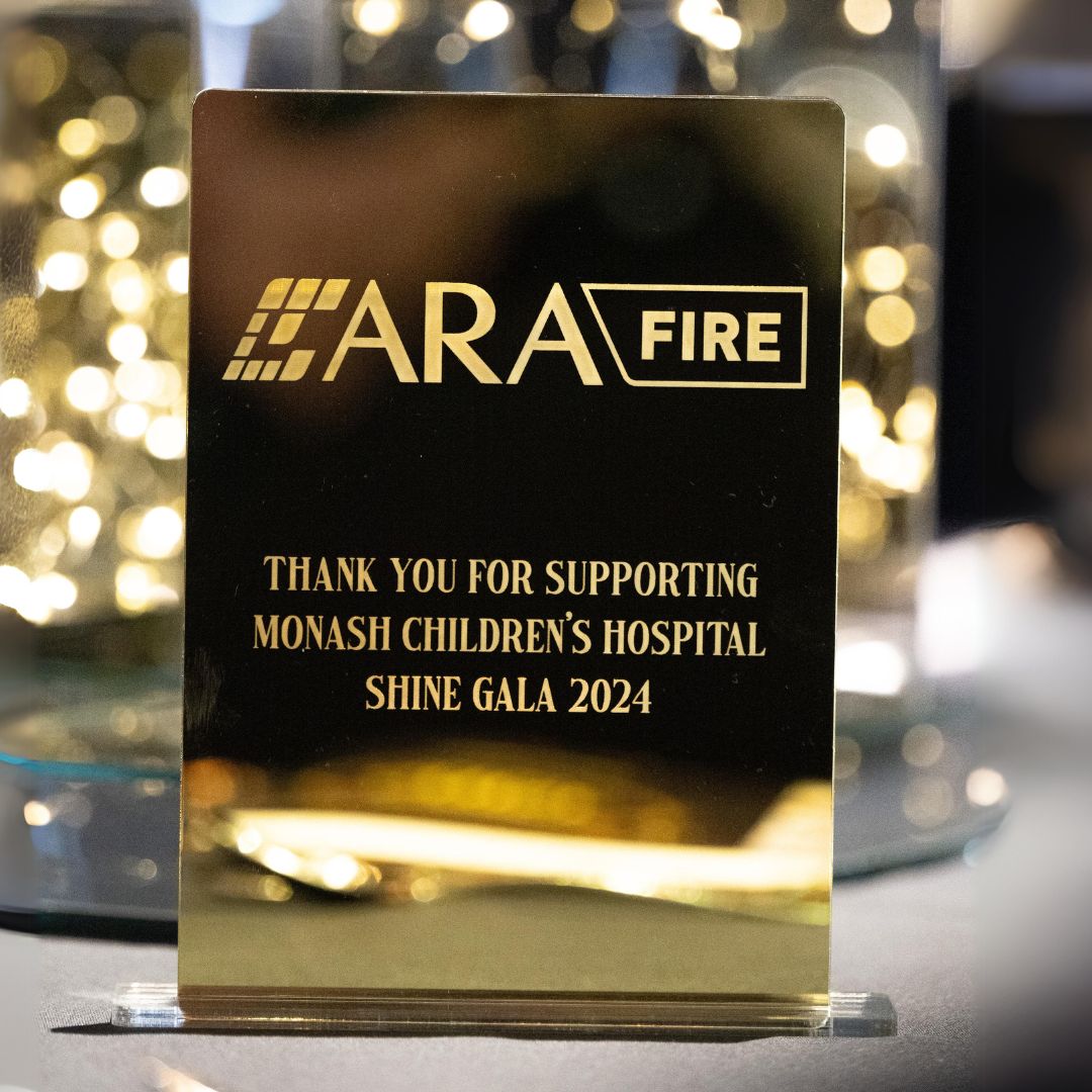 Sponsorship Table Sign Engraved | Etched Design