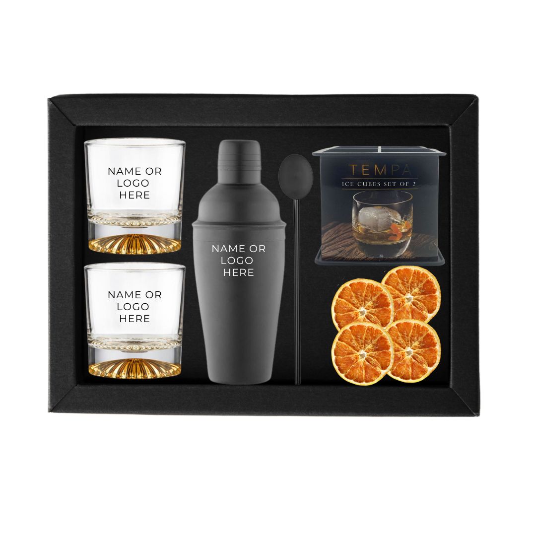 Old Fashioned Gift Box | Corporate Gifting | Etched Design