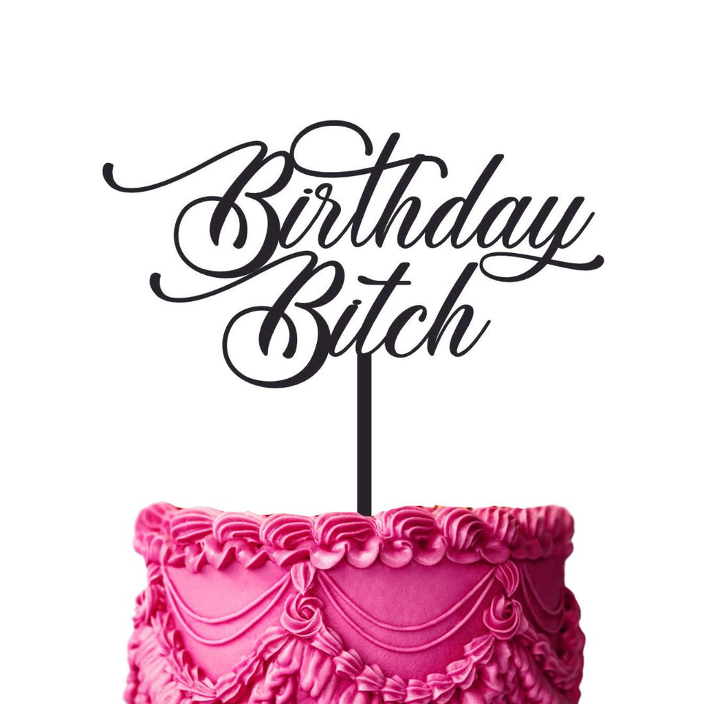 Birthday Cake Toppers Australia | Custom Cake Toppers | Etched Design